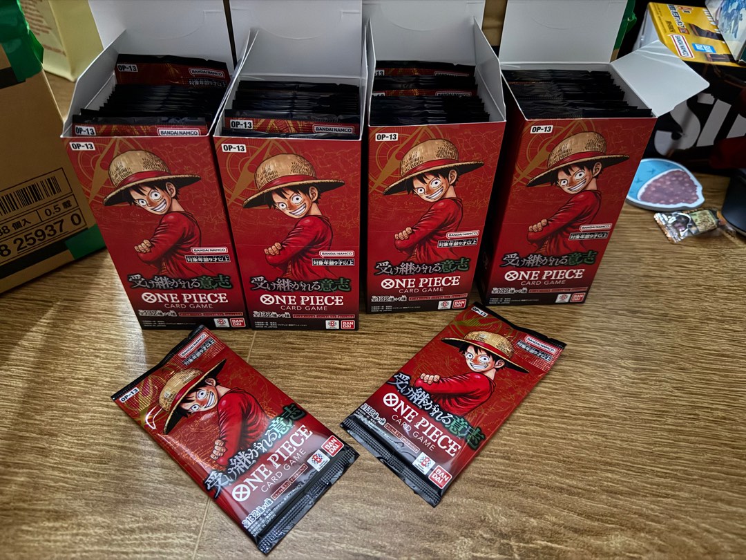 Filtered packs op-13 one piece booster pack - one piece trading card ...