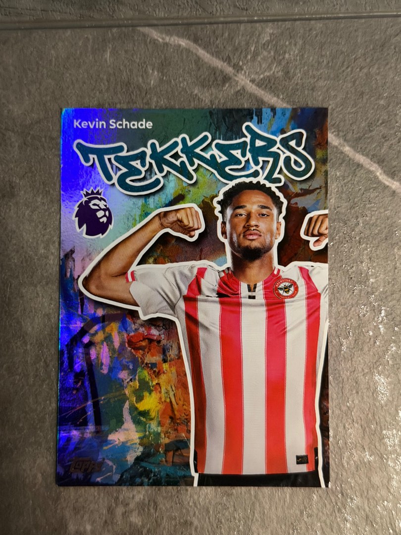 最新一季 2025-26 Tekkers Brentford Kevin Schade Tekkers 球員卡, 興趣及遊戲, 收藏品及紀念品 ...