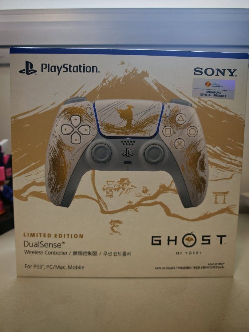 🔥 Brand New Ghost of Tsushima Limited Edition PS5 Controller (Sealed ...
