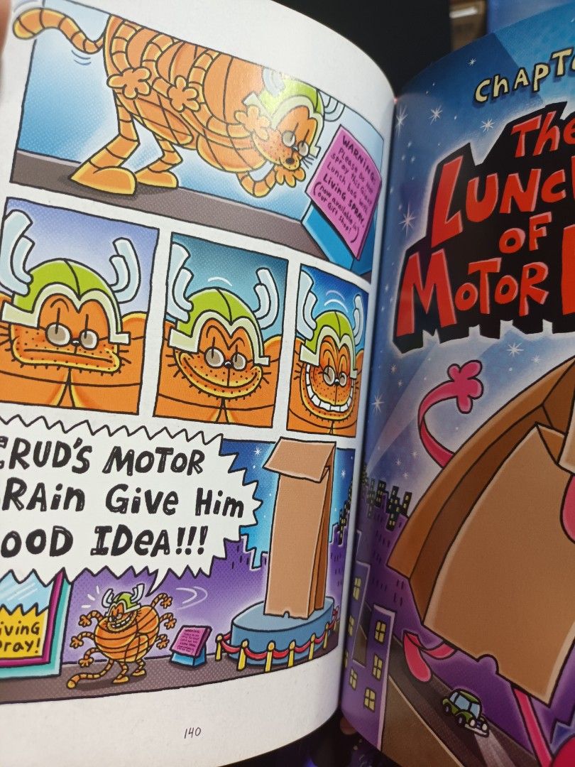 ️ DOG MAN Grime and Punishment by Dav Pilkey Hardcover Book, Hobbies ...