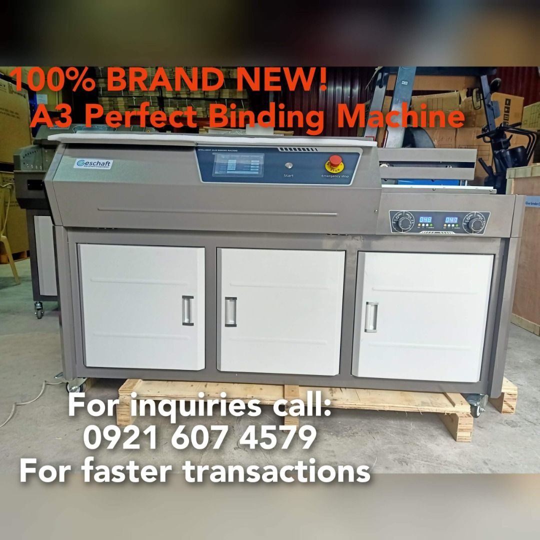 BINDER / PERFECT BINDING/ GLUE TYPE BINDING, Computers & Tech, Office ...