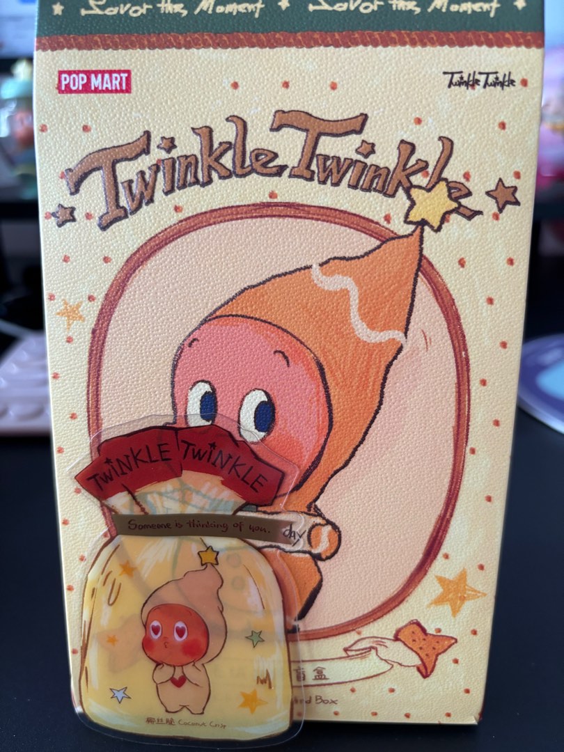 BNIF Popmart Twinkle Twinkle Savor the Moment Series-Fresh-Baked Mini Cookies Plush Pendant ...