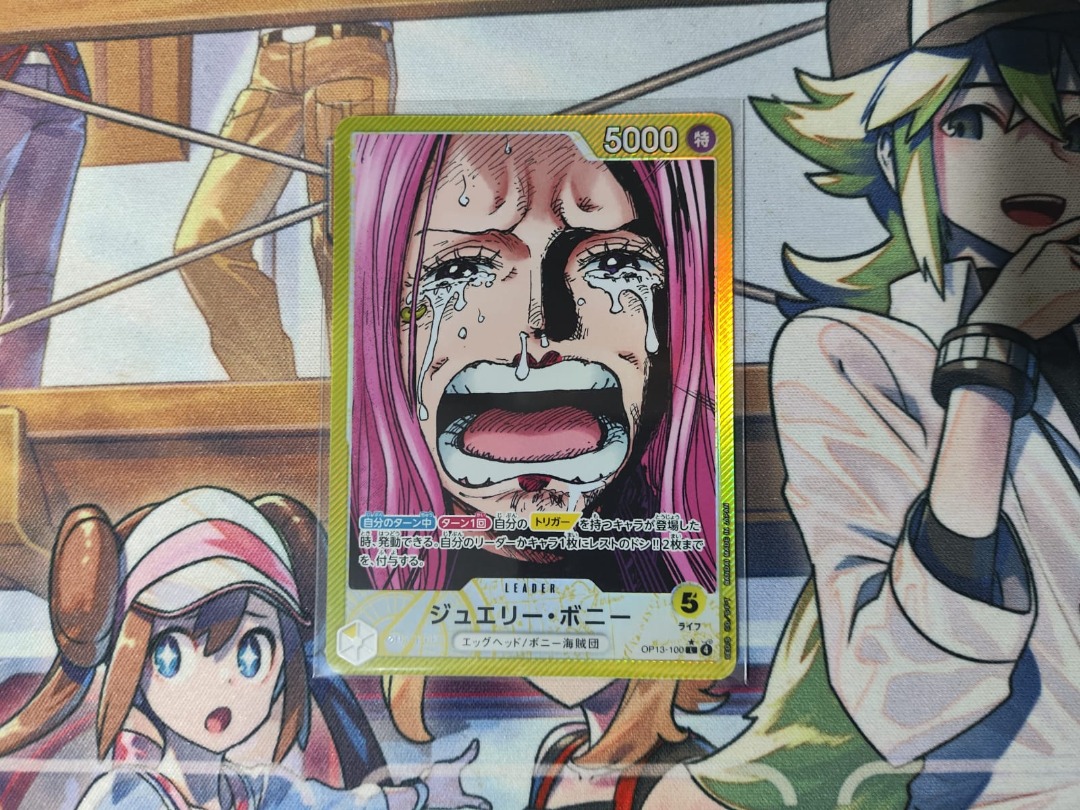 Bonney Leader AA OP13 One Piece TCG Card Alternate Art Parallel ...