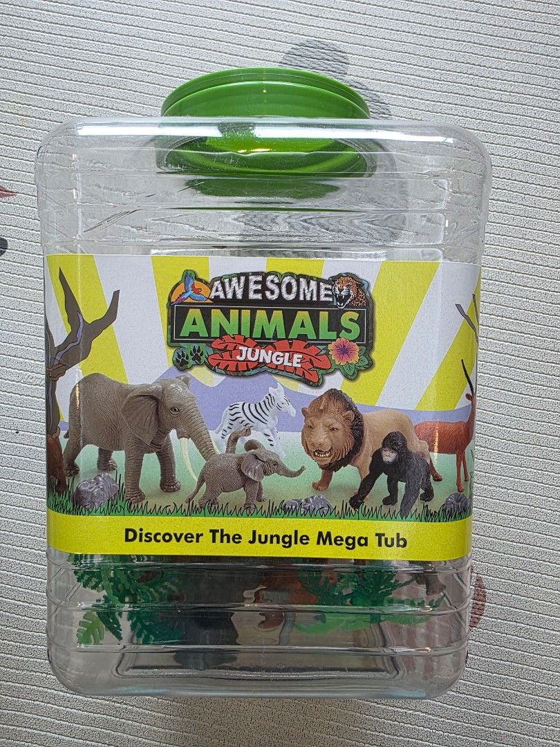 Bundle Deals for 2: Awesome Animals Jungle & Farm Yard Mega Tub ...
