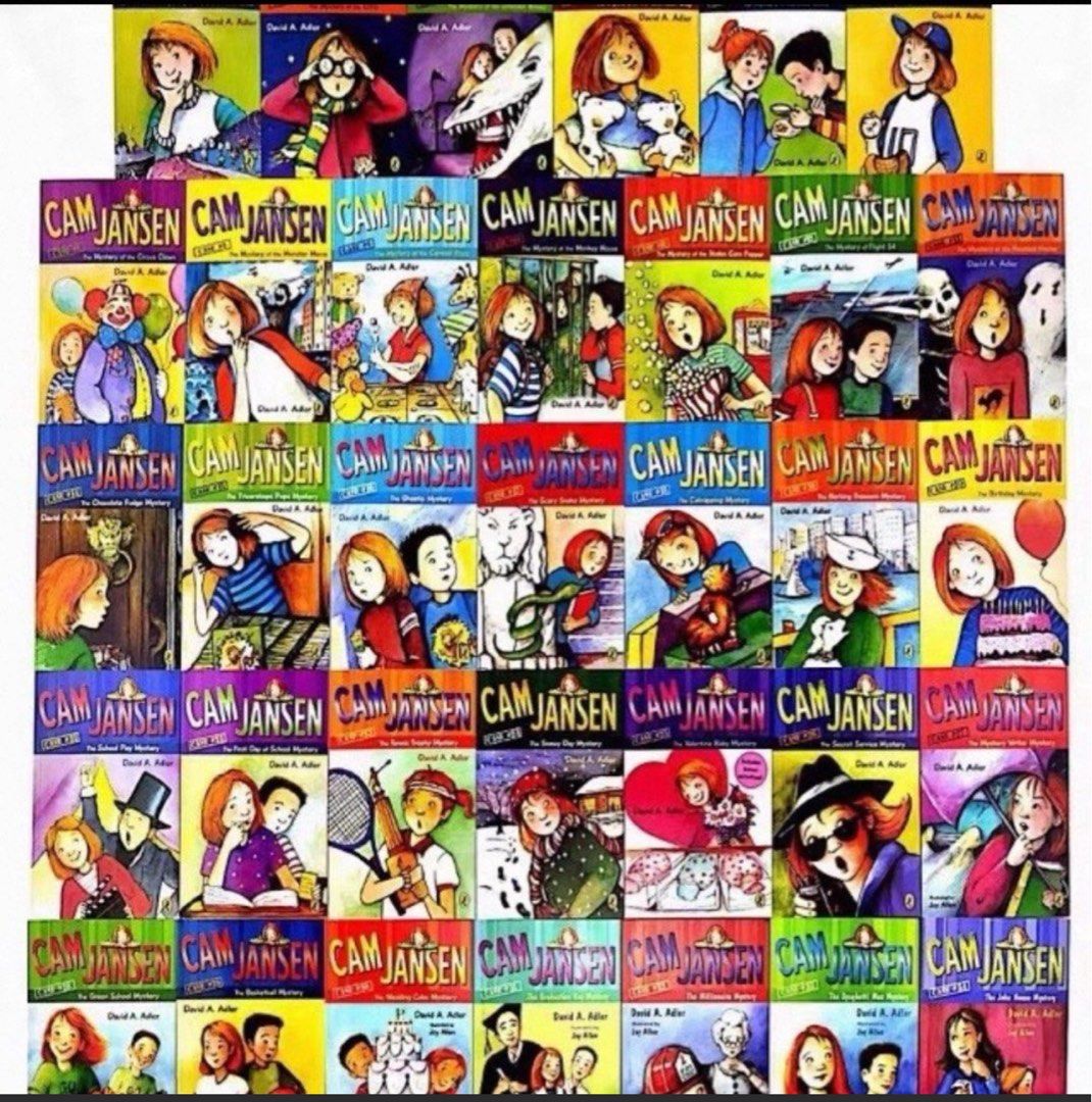 Cam Jansen Mystery Book Series - Complete Set, Hobbies & Toys, Books ...