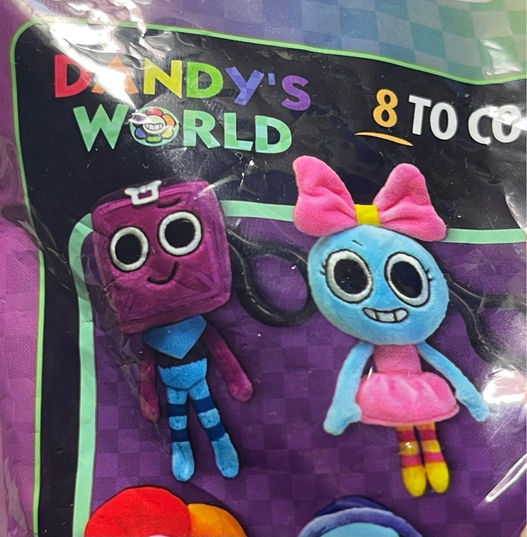 Dandy's World Clip-On Plush Character - Poppy & Boxten, Hobbies & Toys ...