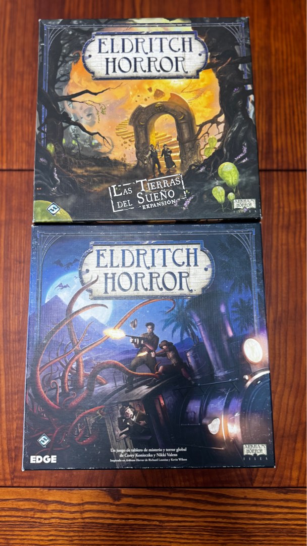 Eldritch Horror Board Game with 5 Expansions, Hobbies & Toys, Toys ...