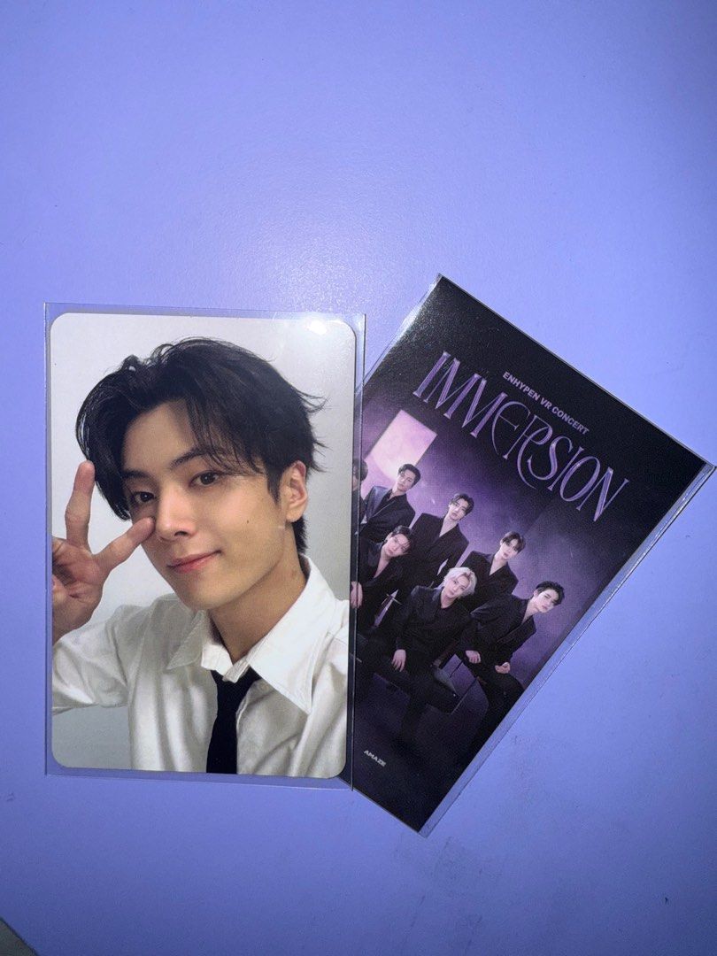 Enhypen VR concert WTT, Hobbies & Toys, Art & Prints on Carousell