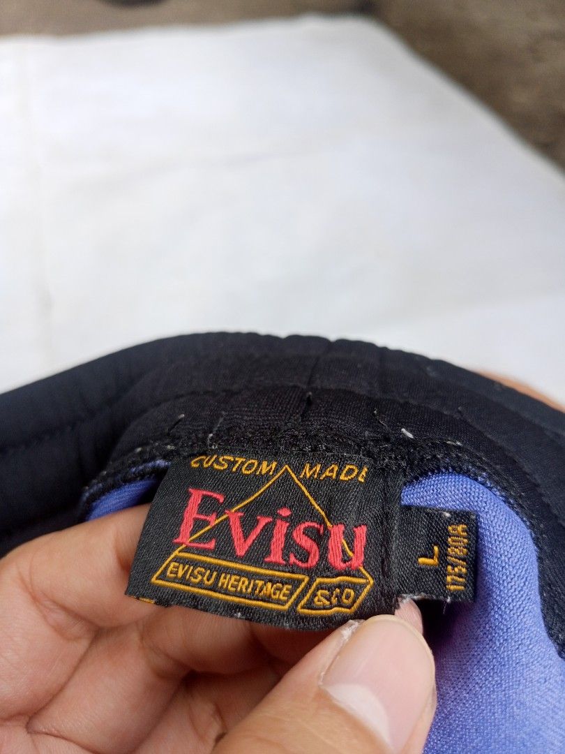 EVISU DAICOCK JOGGING PANTS, Men's Fashion, Bottoms, Joggers on Carousell