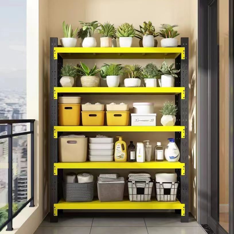 Heavy duty shelving 300KG gray white lightweight shelving multi-layer ...