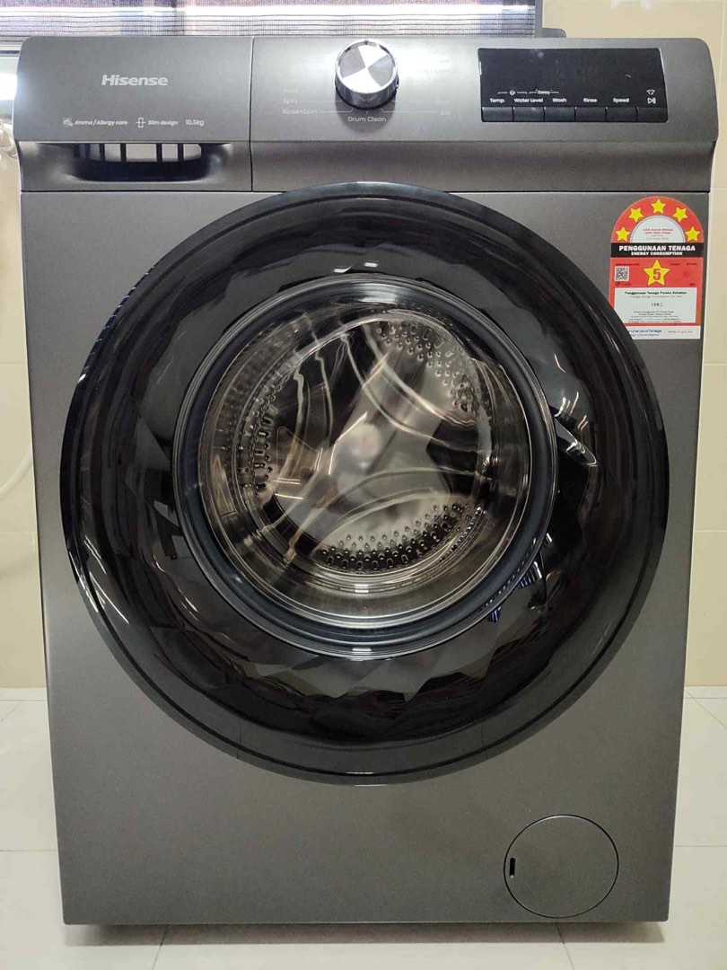 Hisense WF105N1 Mesin Basuh BARU, TV & Home Appliances, Washing ...