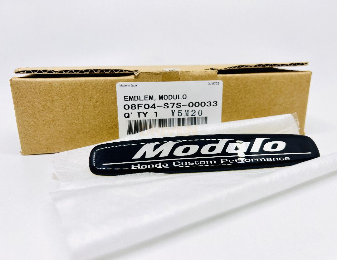 Honda Modulo Emblem 💯, Car Accessories, Accessories on Carousell