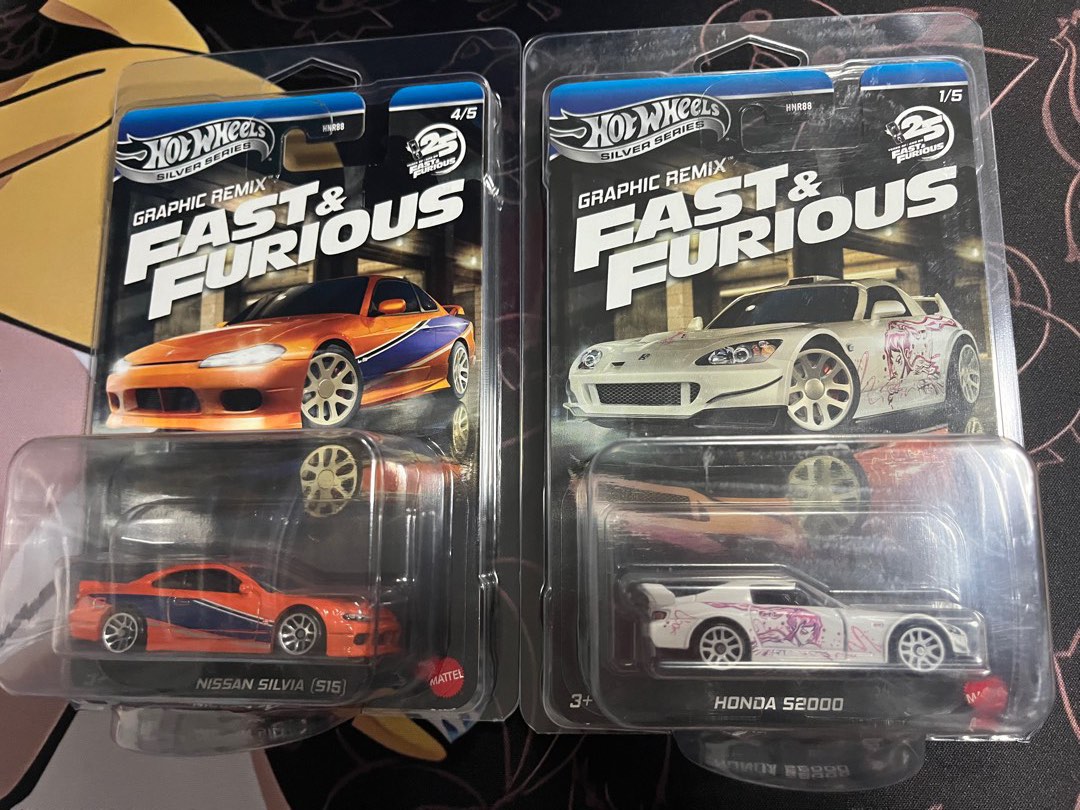 Hotwheels FnF graphic remix Yuki S2000 S15 Monalisa Hot Wheels, Hobbies ...
