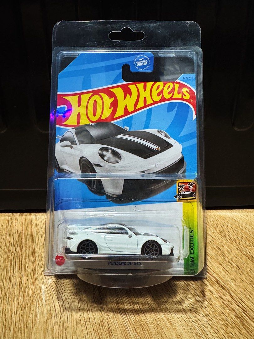 Hotwheels Porsche 911 GT3 Kroger USA Exclusive Recolor White, Hobbies ...