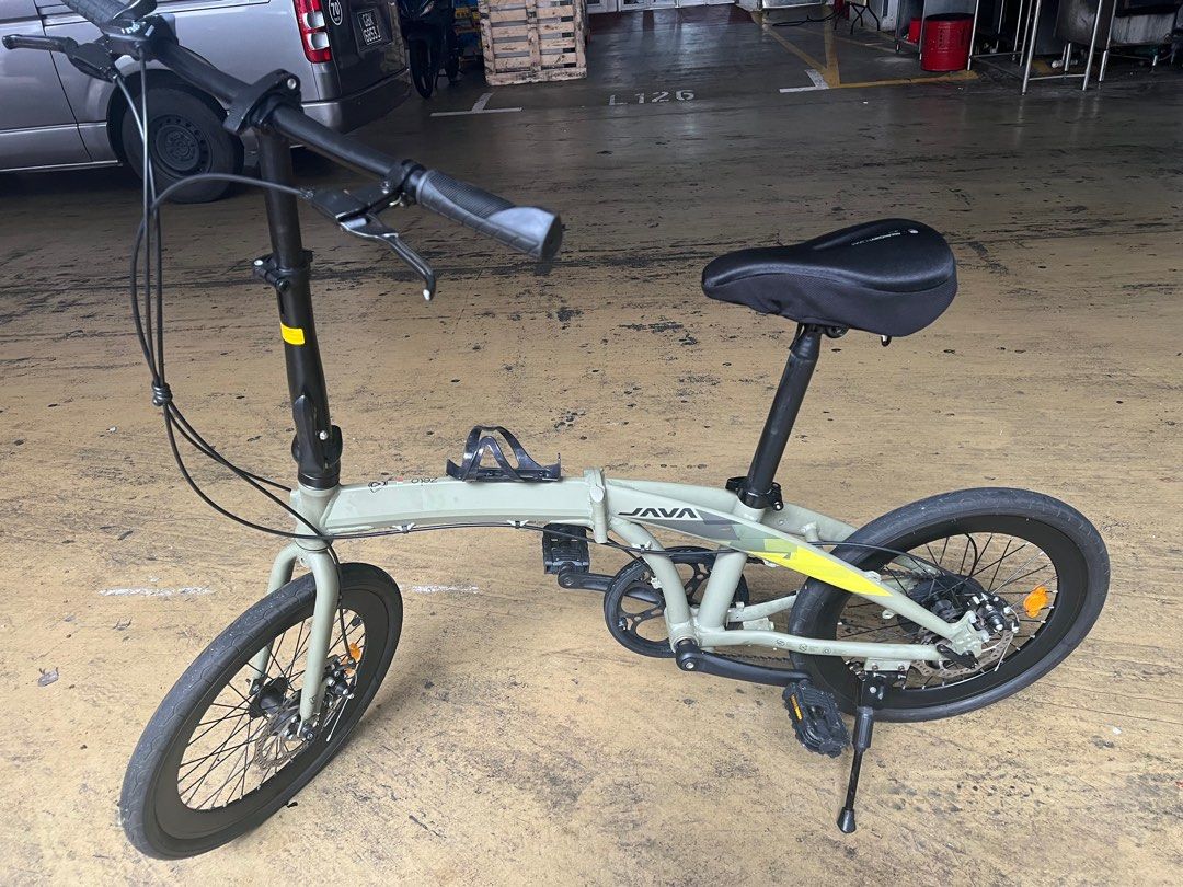 Java Folding Bike - Disc Brakes, Sports Equipment, Bicycles & Parts ...