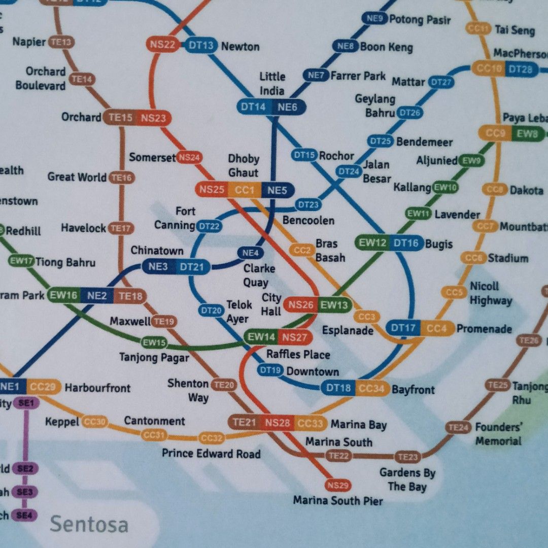 NEW MRT Map Poster (CRL/ JRL) - A3 Laminated Poster (MRT/ LRT/ PRIVATE ...