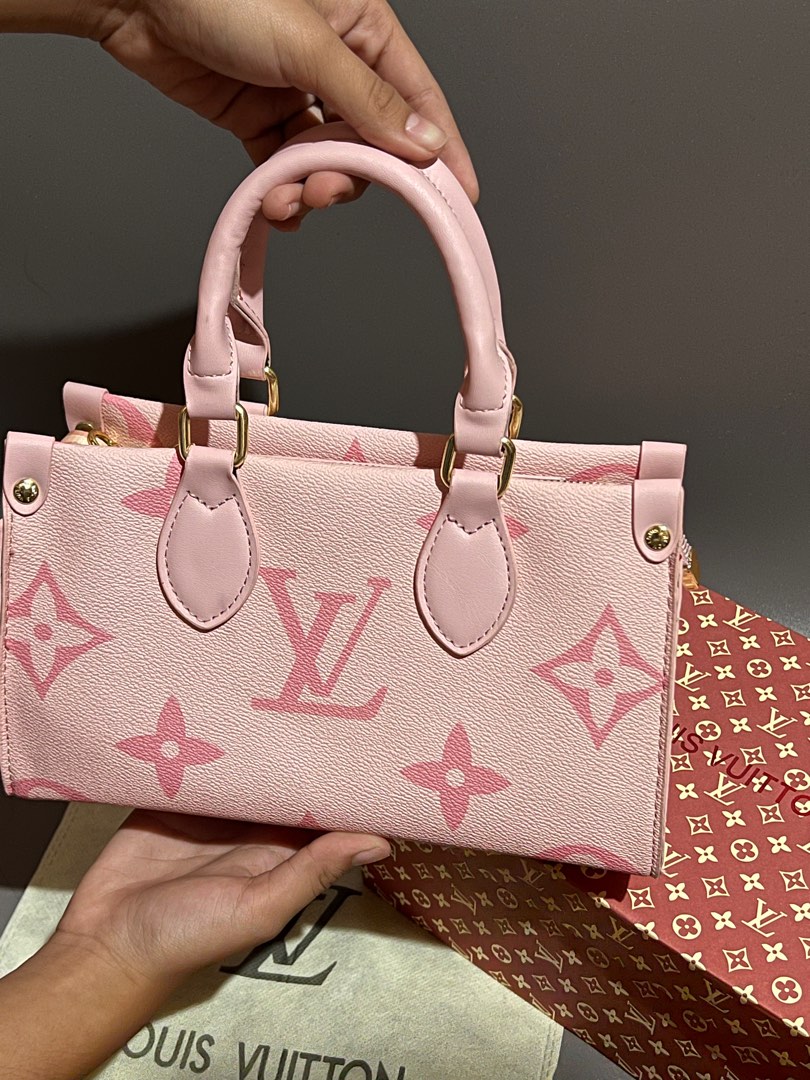 Louis Vuitton Monogram Pink Handbag, Luxury, Bags & Wallets on Carousell