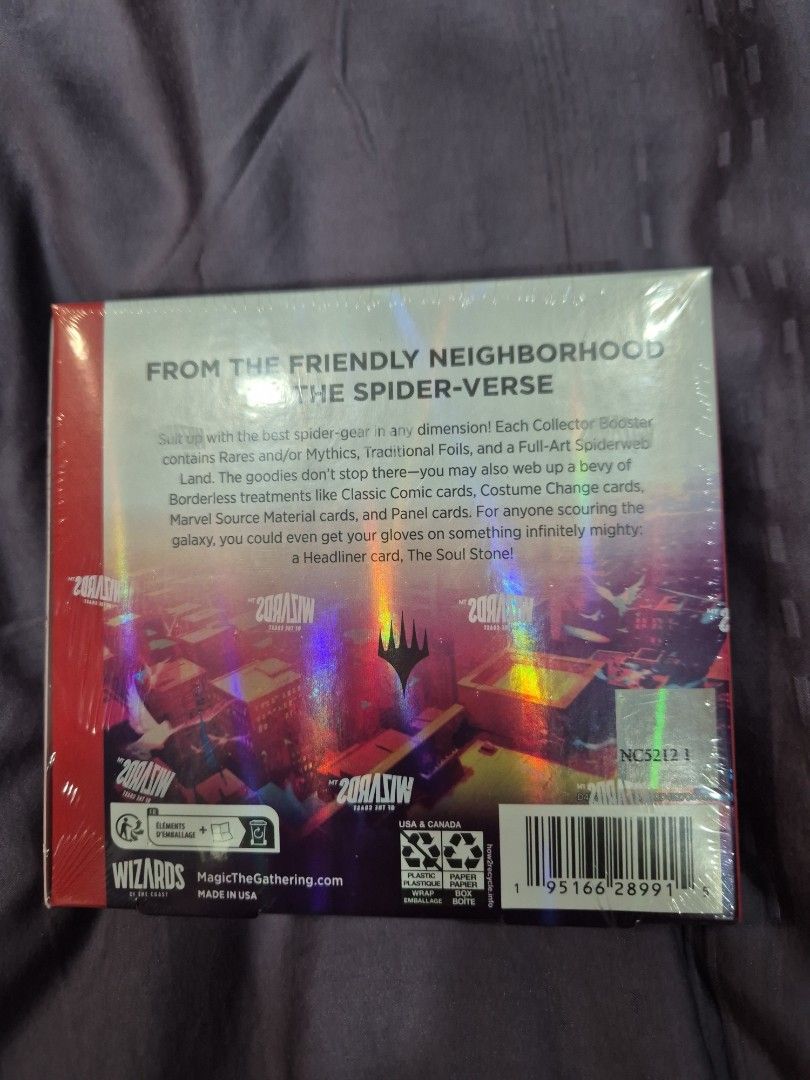 Magic the Gathering: Spider-Man Collector Booster Box, Hobbies & Toys ...
