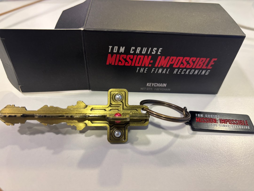 Mission Impossible - The Final Reckoning Keychain, Hobbies & Toys, Toys ...