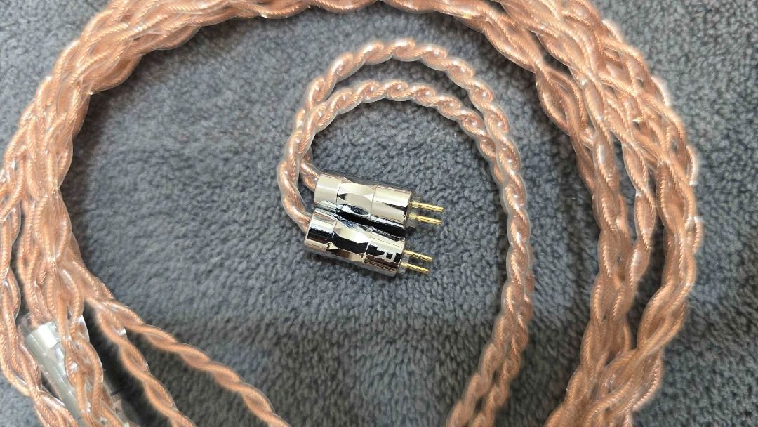 MoonDrop Line T | 2-Pin/4.4 BAL | 6N Single Crystal Copper Earphone ...