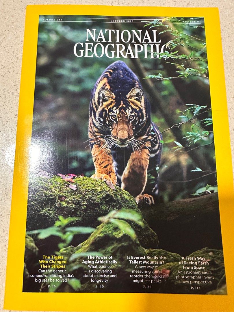 National Geographic October 2025 Magazine, Hobbies & Toys, Books ...