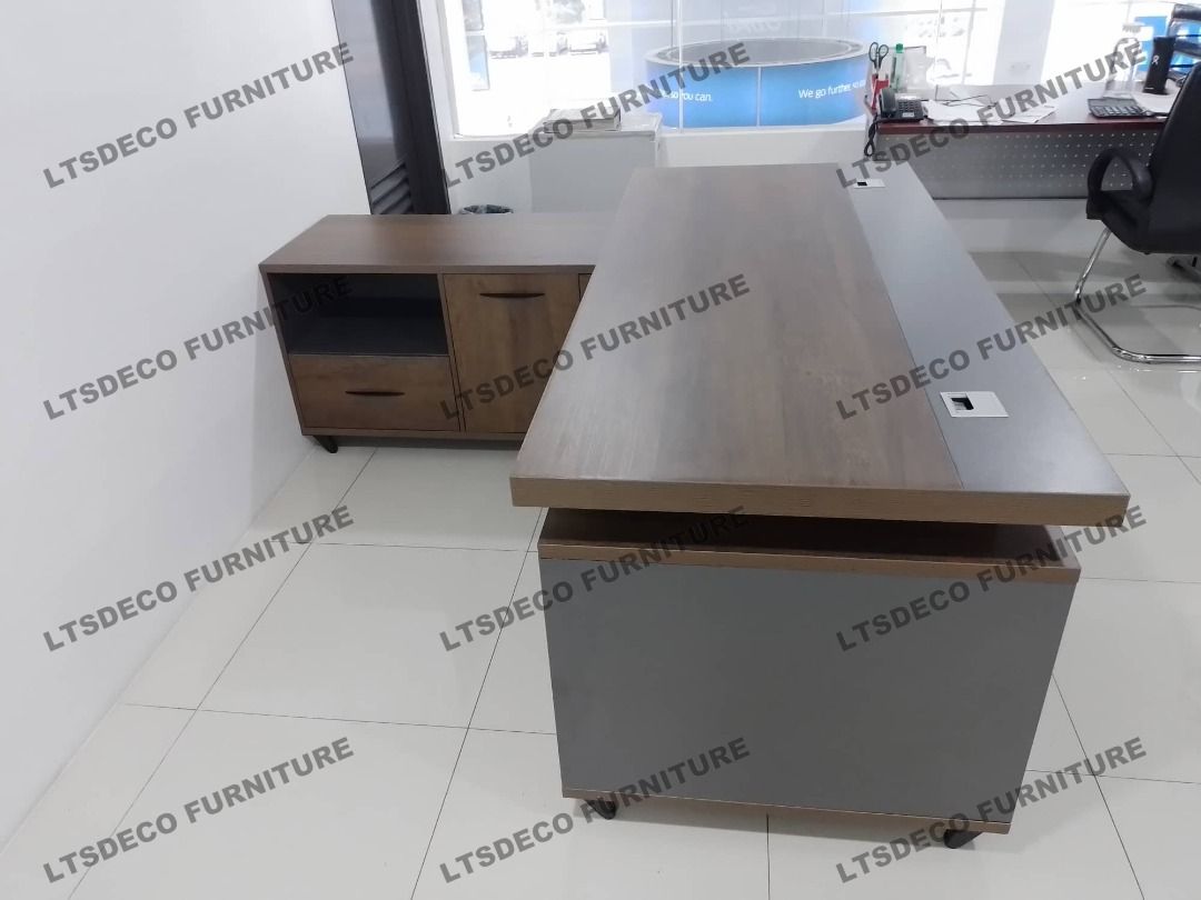 office table desk office partition l shape desk furnitures, Furniture ...