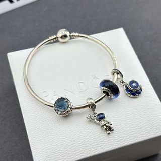 Pandora Silver Snake Chain Bracelet, Women's Fashion, Jewelry ...