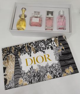 Perfume Dior set miniature 4 in 1 dior Perfume, Beauty & Personal Care ...