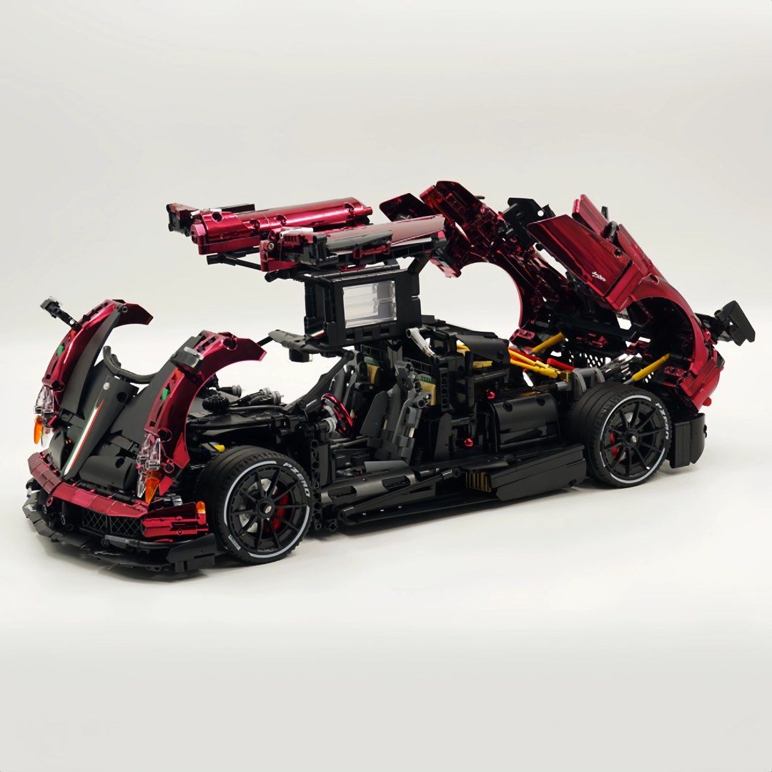🔥Premium Pagani Huayra MOC bricks 1:8 scale 4708pcs++, Hobbies & Toys ...