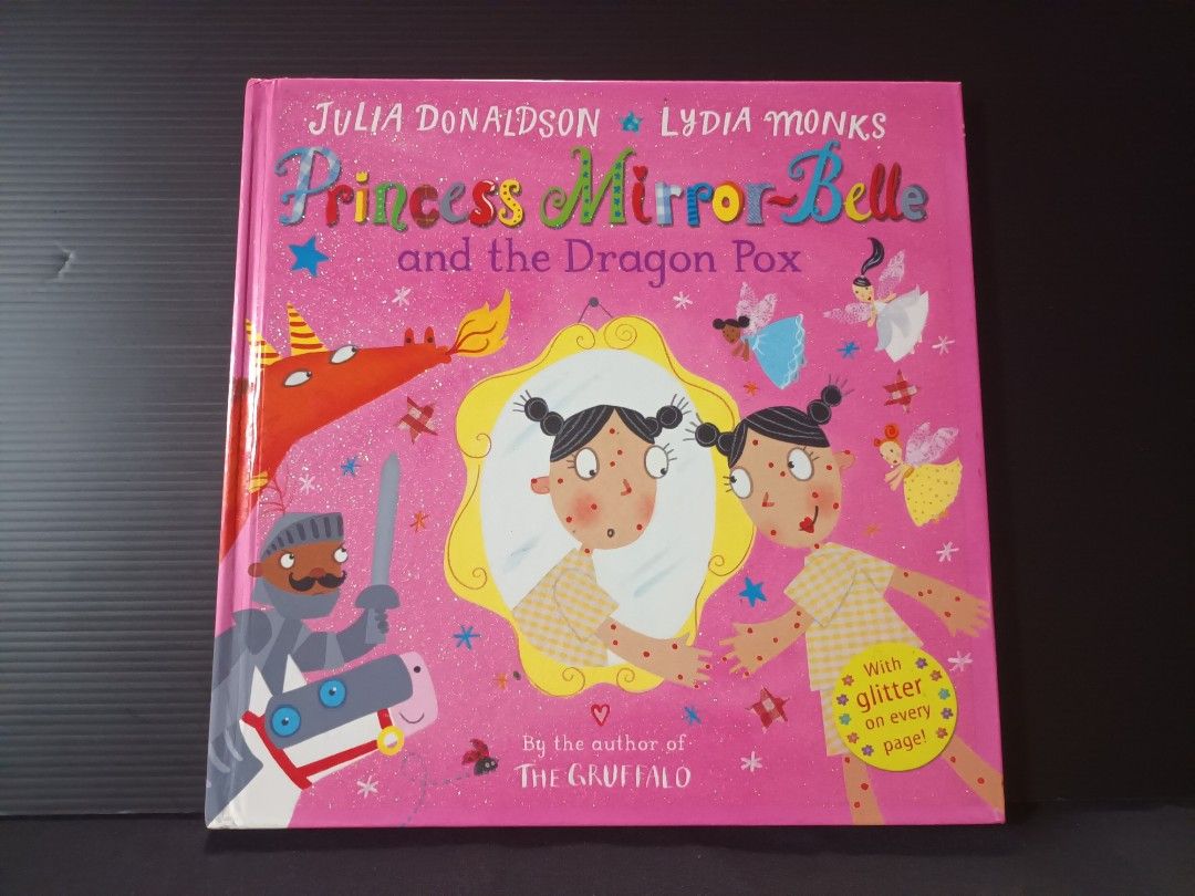 ️Princess Mirror-Belle and the Dragon Pox Hardcover Book, Hobbies ...