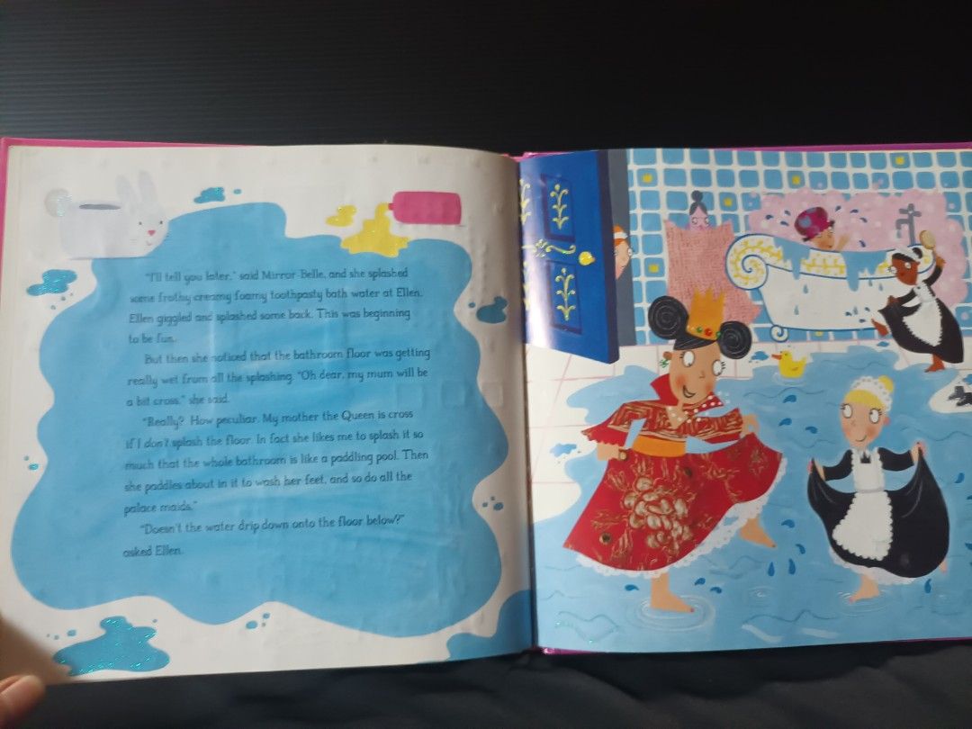 ️Princess Mirror-Belle and the Dragon Pox Hardcover Book, Hobbies ...
