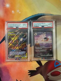 Psa 10 Charizard sir rayquaza vmax glass birds gx Zapdos greninja ...