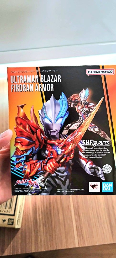 *RARE* SHF Ultraman Blazar Firdran Armor, Hobbies & Toys, Toys & Games ...