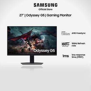 Samsung 27" Odyssey G3 Gaming Monitor full set, Computers & Tech, Parts ...