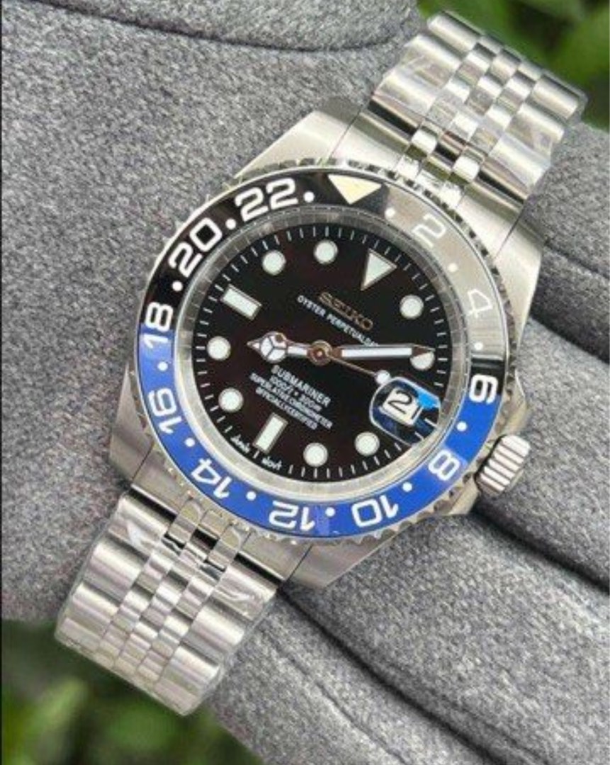 Seiko mod for swap/sale, Luxury, Watches on Carousell