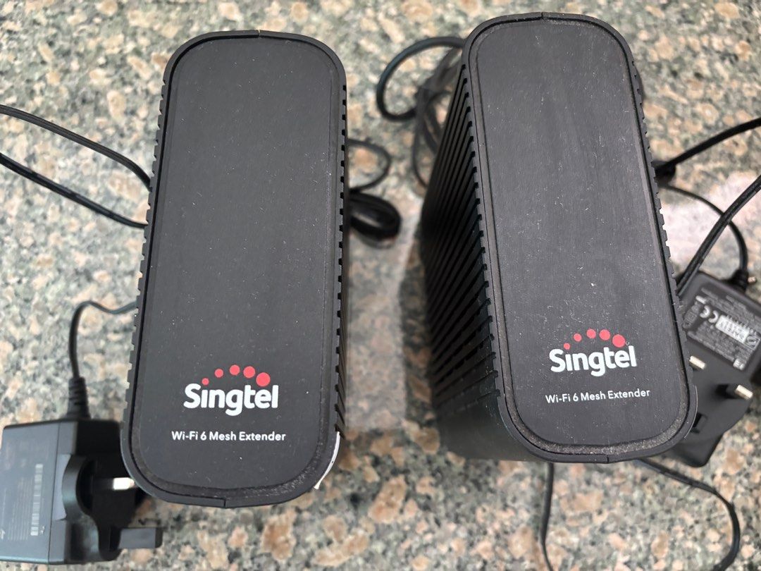 Singtel Wi-Fi 6 Mesh Extender, Computers & Tech, Parts & Accessories ...