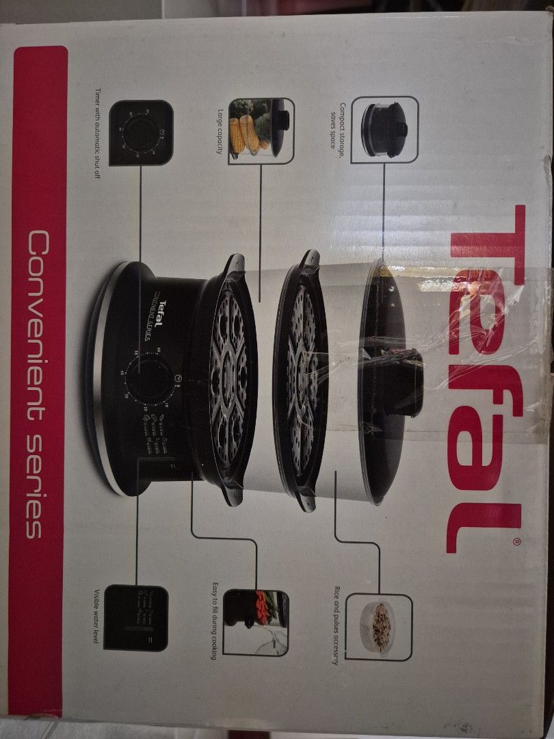 Tefal Convenient Series Food Steamer (VC1401), TV & Home Appliances ...
