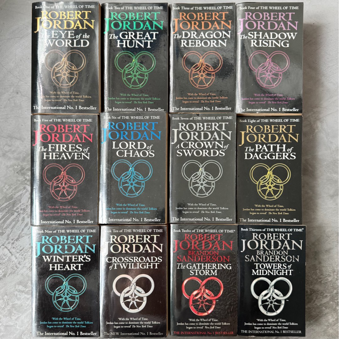 Clearance Sale! The Wheel of Time Book Series 1-13 by Robert Jordan ...