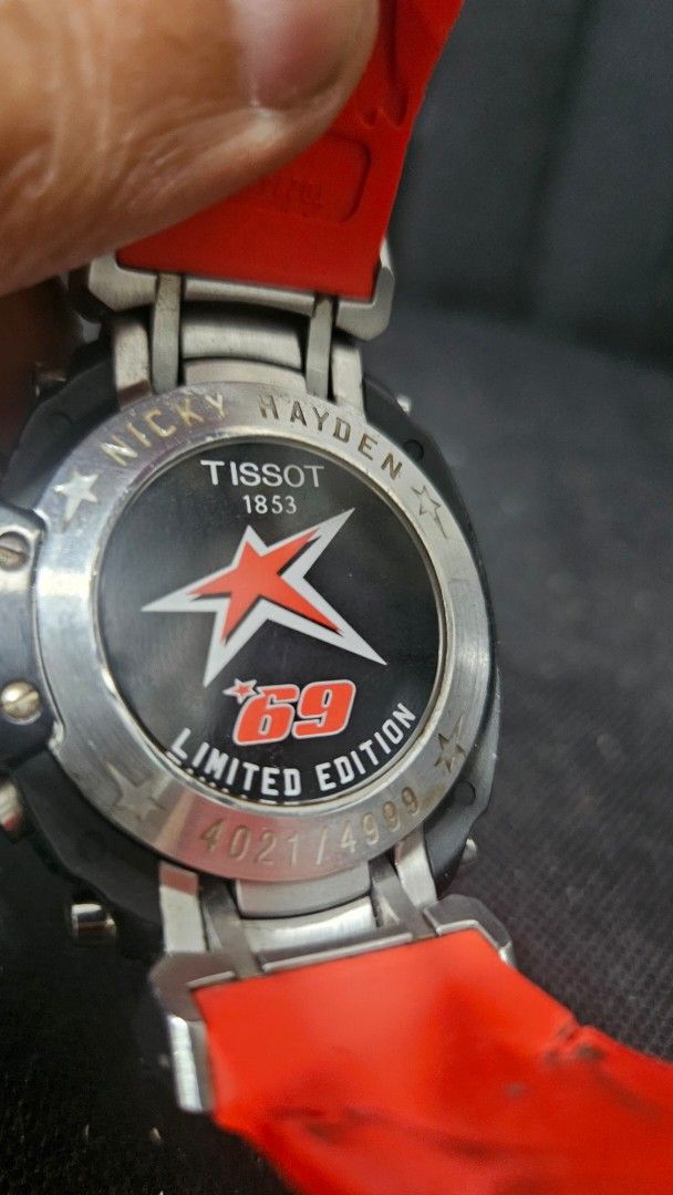 Tissot Nicky Hayden Limited Edition Watch, Men's Fashion, Watches ...
