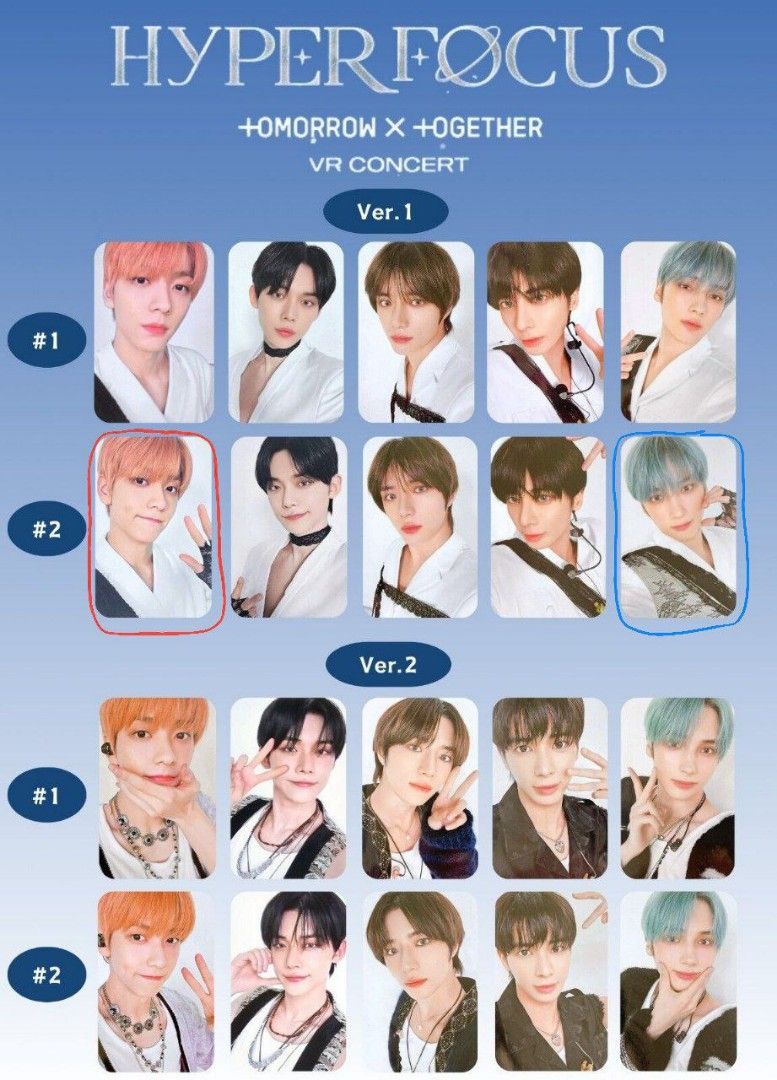 TXT Hyperfocus VR Concert Hueningkai Pc Kai Photocard Hyuka, Hobbies & Toys, Memorabilia ...