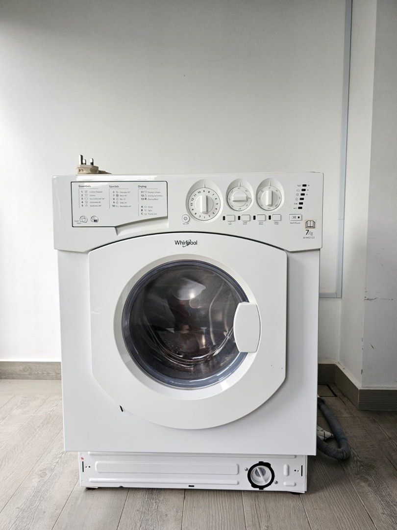 Whirlpool 7kg Front Load Washing Machine, TV & Home Appliances, Washing ...