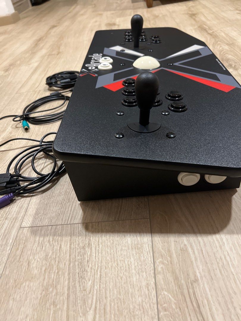 X-Arcade Tankstick with Trackball Dual Joystick Arcade Controller ...