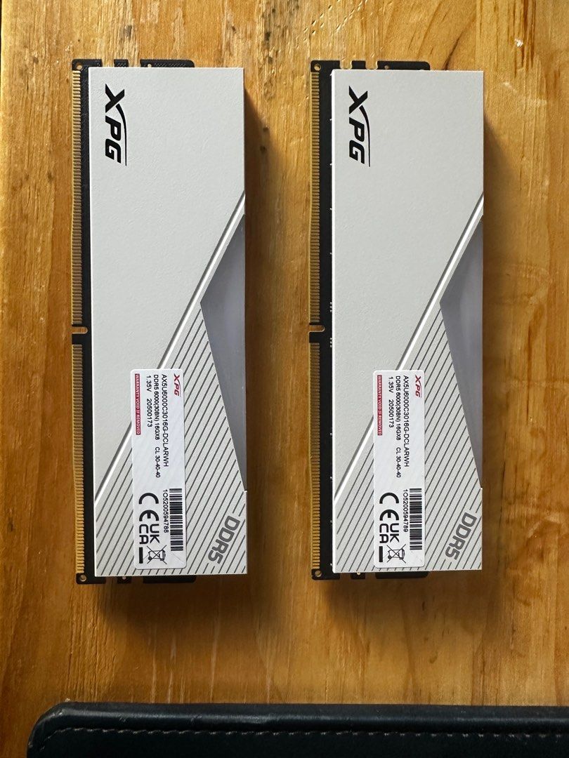 XPG DDR5 RGB LANCER 6000MHz CL30 32Gb RAM, 電腦＆科技, 桌上電腦 - Carousell