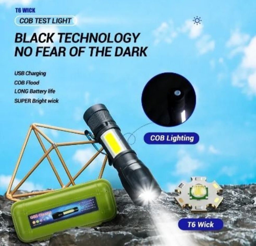 1hr Delivery! 🚚 Small Mini Torch Light LED Light Flash Light ...