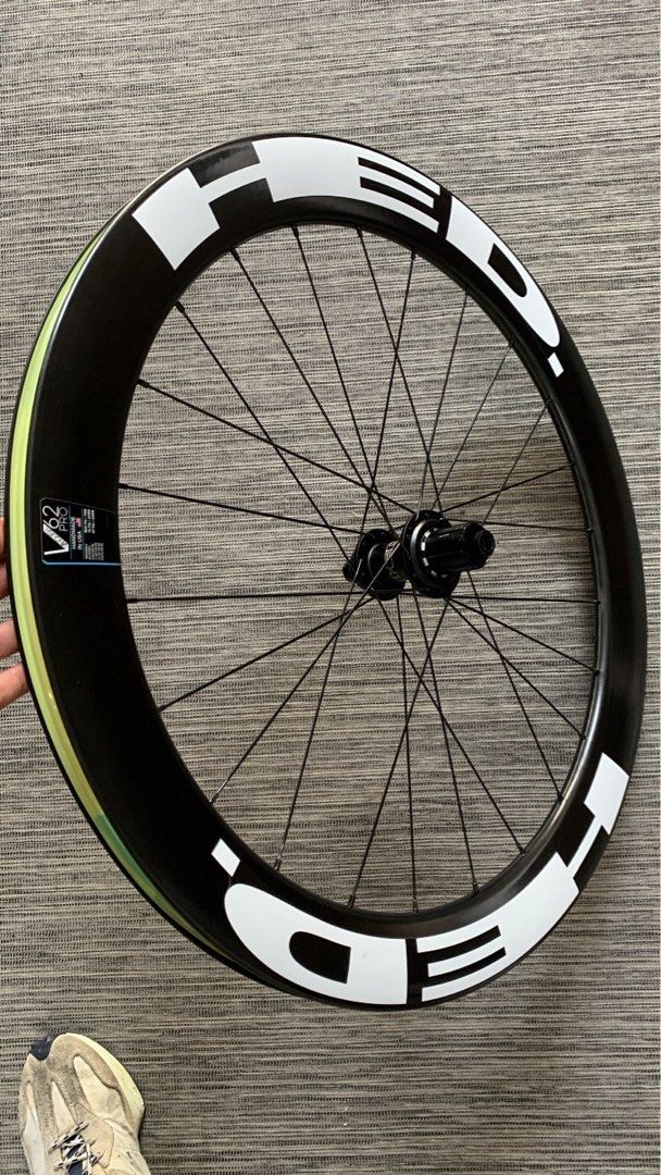 2024 HED Vanquish Pro V62 Carbon Wheelset, Sports Equipment, Bicycles & Parts, Parts ...