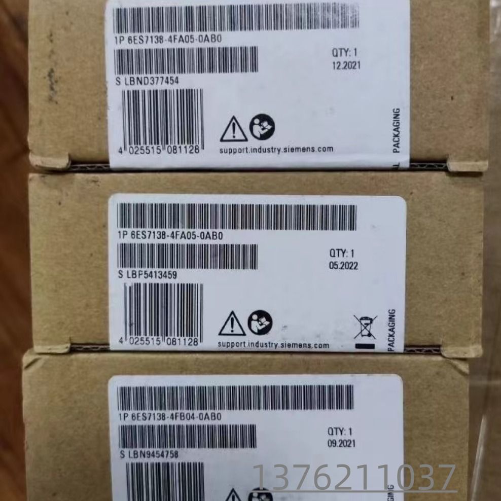 6ES7138-4FA05/4FA04/4FA03/4FB04/4FB03/4FAB0-0AB0 Siemens Module S in ...