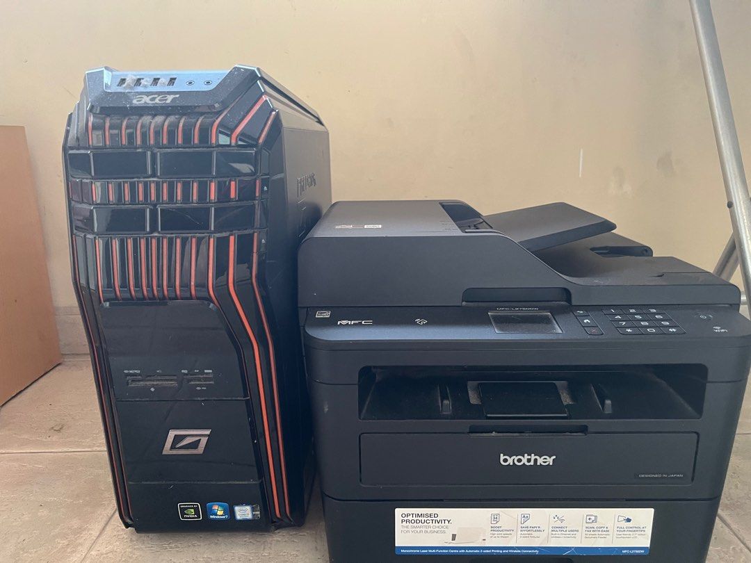 Acer Predator PC & Brother MFC-L2750DW Printer, Computers & Tech ...