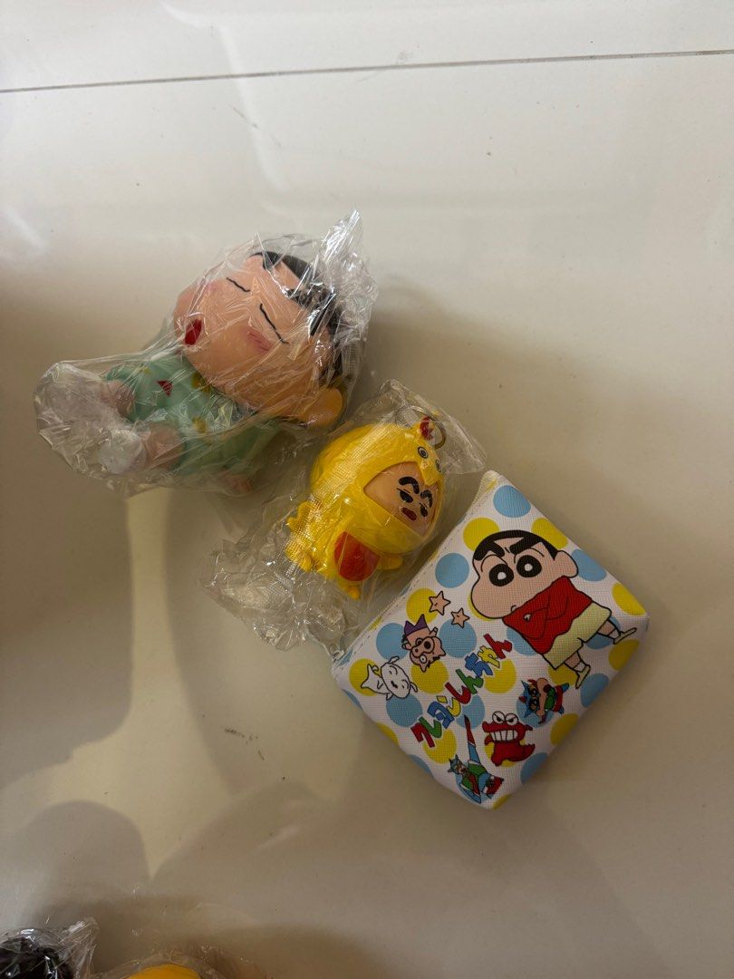 All for $10 - Shin-chan Plushies and Pouch Bundle 2, Hobbies & Toys ...