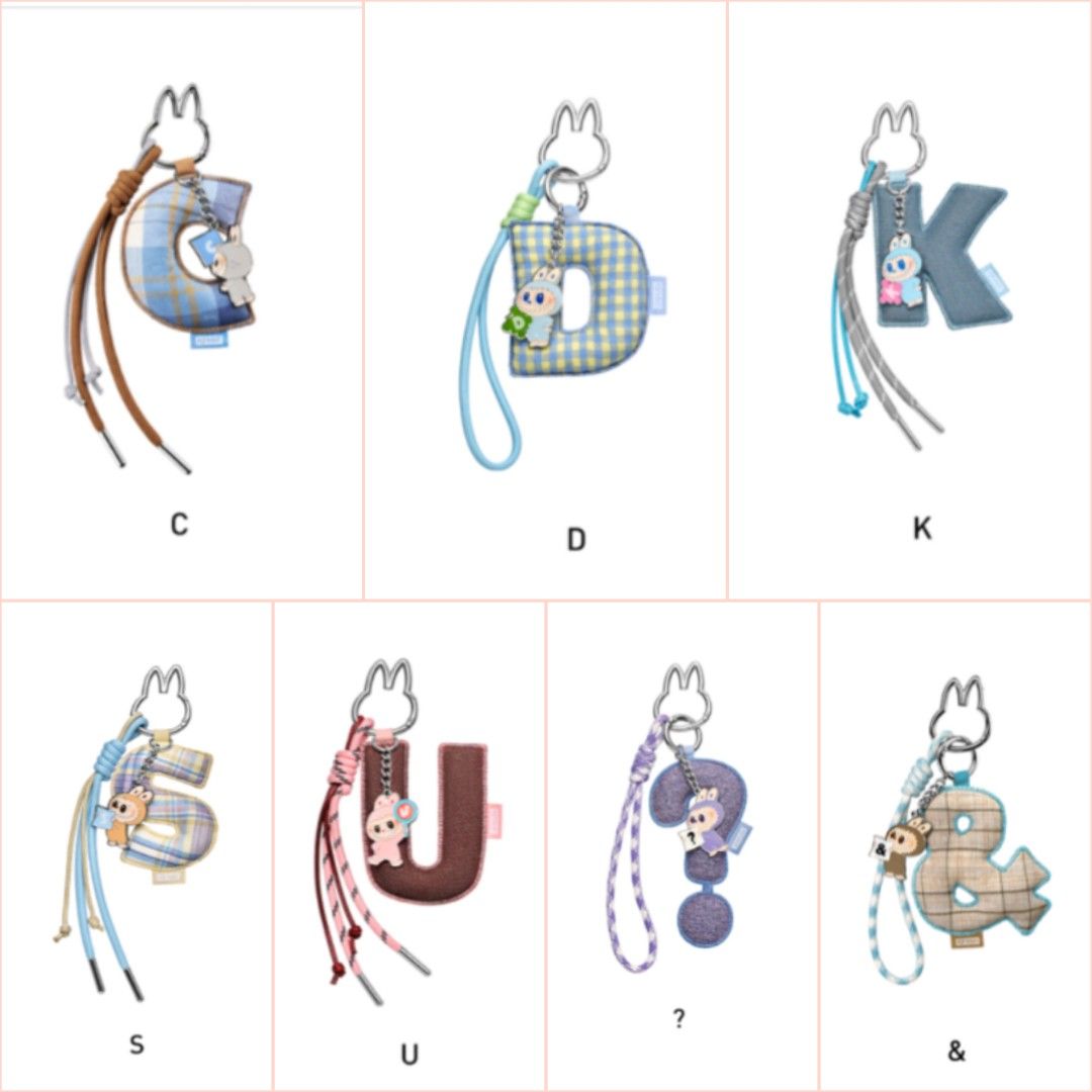 BN Brand New Authentic BNIF Pop Mart Labubu Pin For Love Series Letter ...