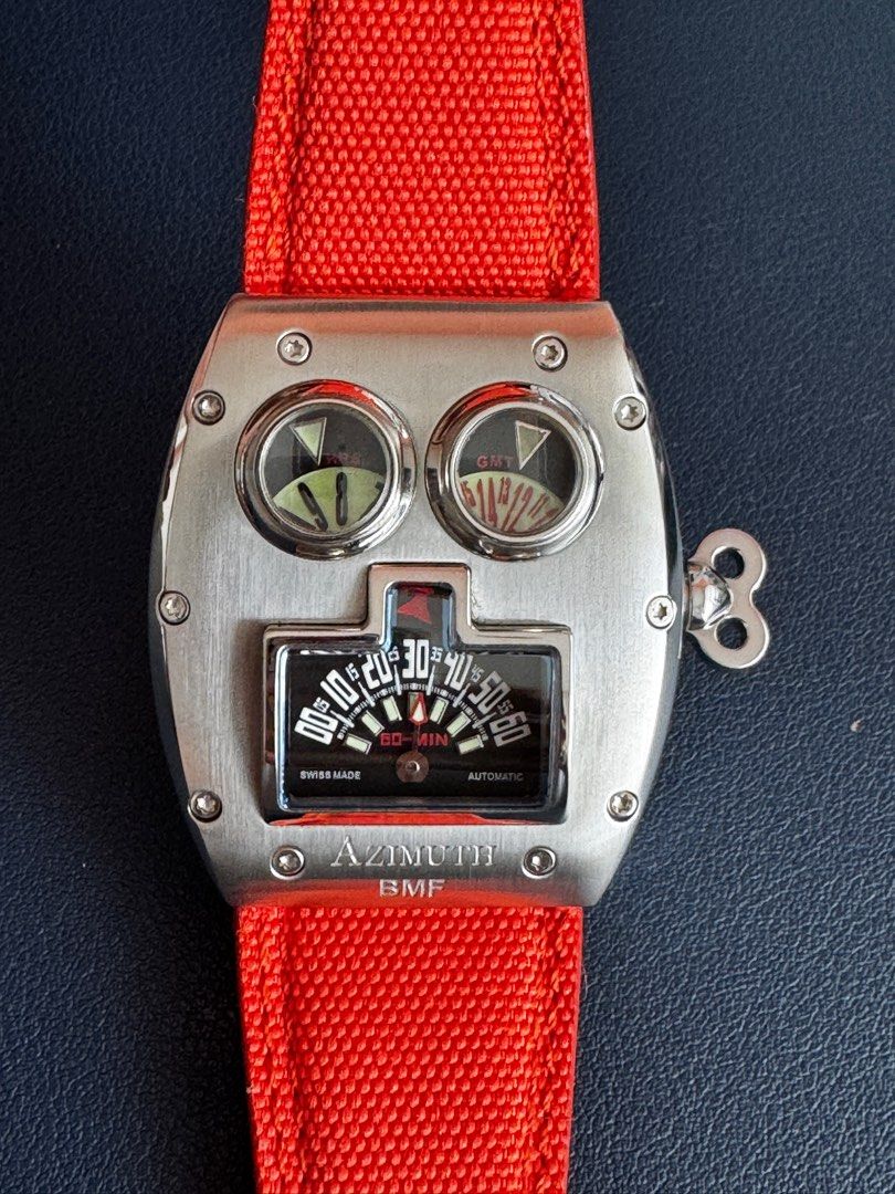 Azimuth Mr Roboto Automatic Watch, Luxury, Watches on Carousell